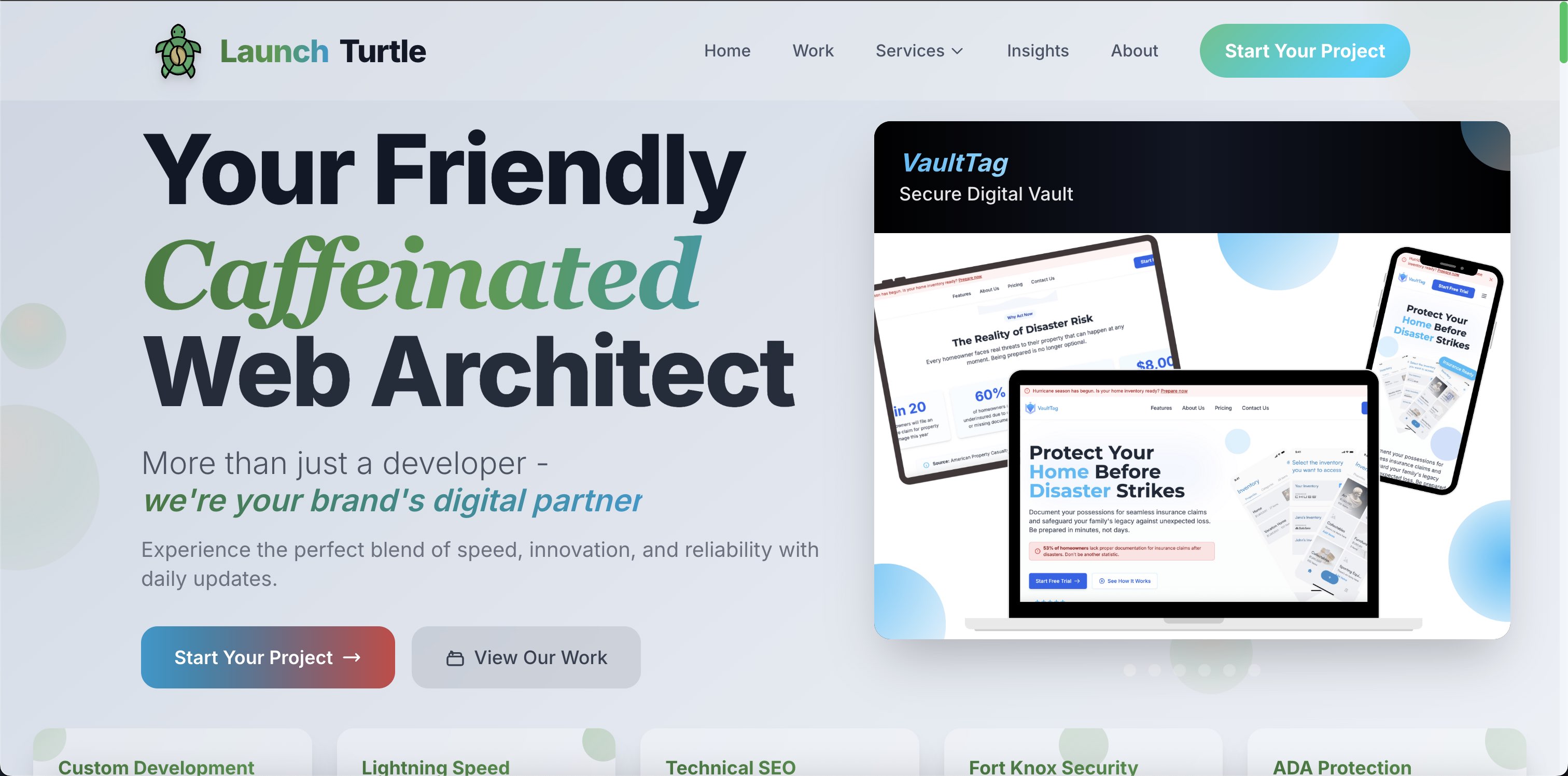 Custom Web Design in 3-4 Weeks | Launch Turtle